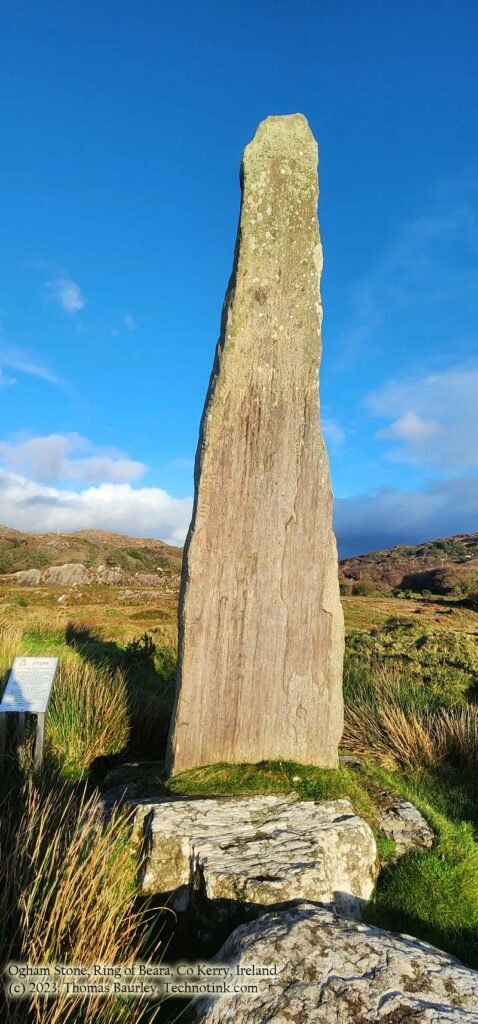 The Ballycrovane Ogham Stone of Beara – archaeologyfinds.com